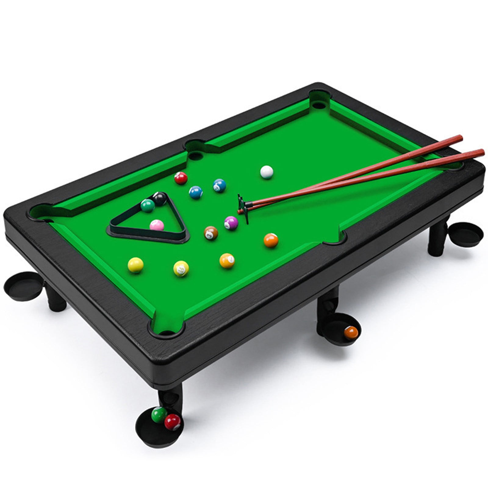 Mosiee Pool Table Playset Top Game For Kids Adults Portable Interactive ...