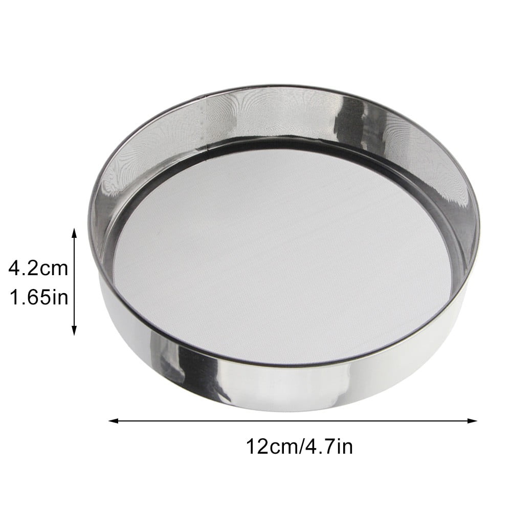 Mosiee Stainless Steel 40 Mesh Bottom Mesh Flour Sieve Rice Sieve ...