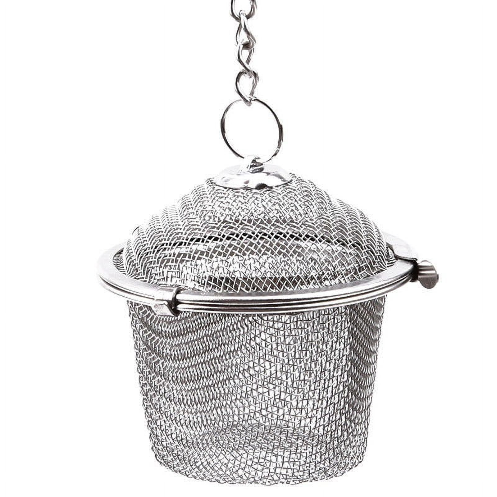 Mosiee Stainless Steel Ball Tea Strainer Infuser Mesh Filter Loose Leaf ...