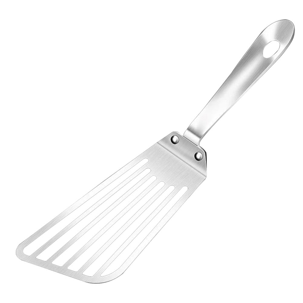 Mosiee Stainless Steel Frying Spatula Leaky Shovel Steak Spatula Fish ...