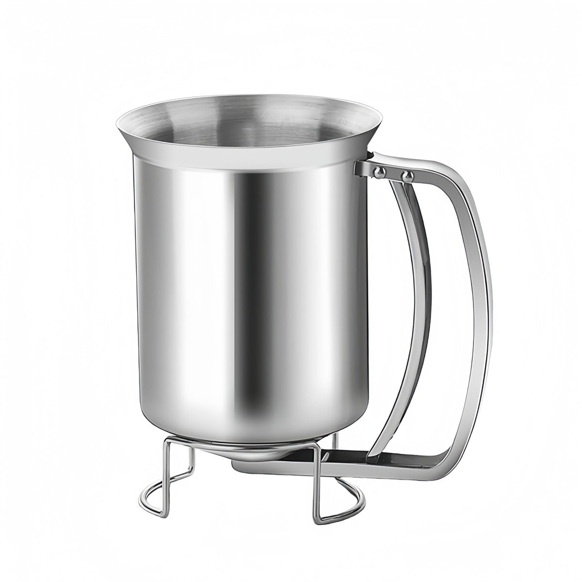 Mosiee Stainless Steel Pancake Batter Dispenser Dough Dispenser Funnel ...