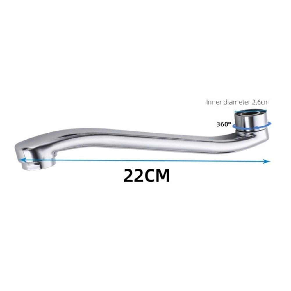 Mosiee Stainless Steel Sink Faucet Pipe In-Wall Water Outlet Elbow S ...