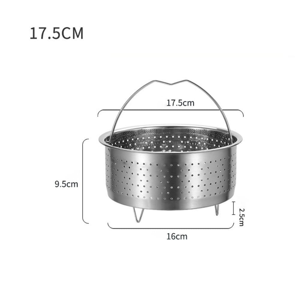 Mosiee Stainless Steel Steamer Basket Accessory For Instant Cooker With ...
