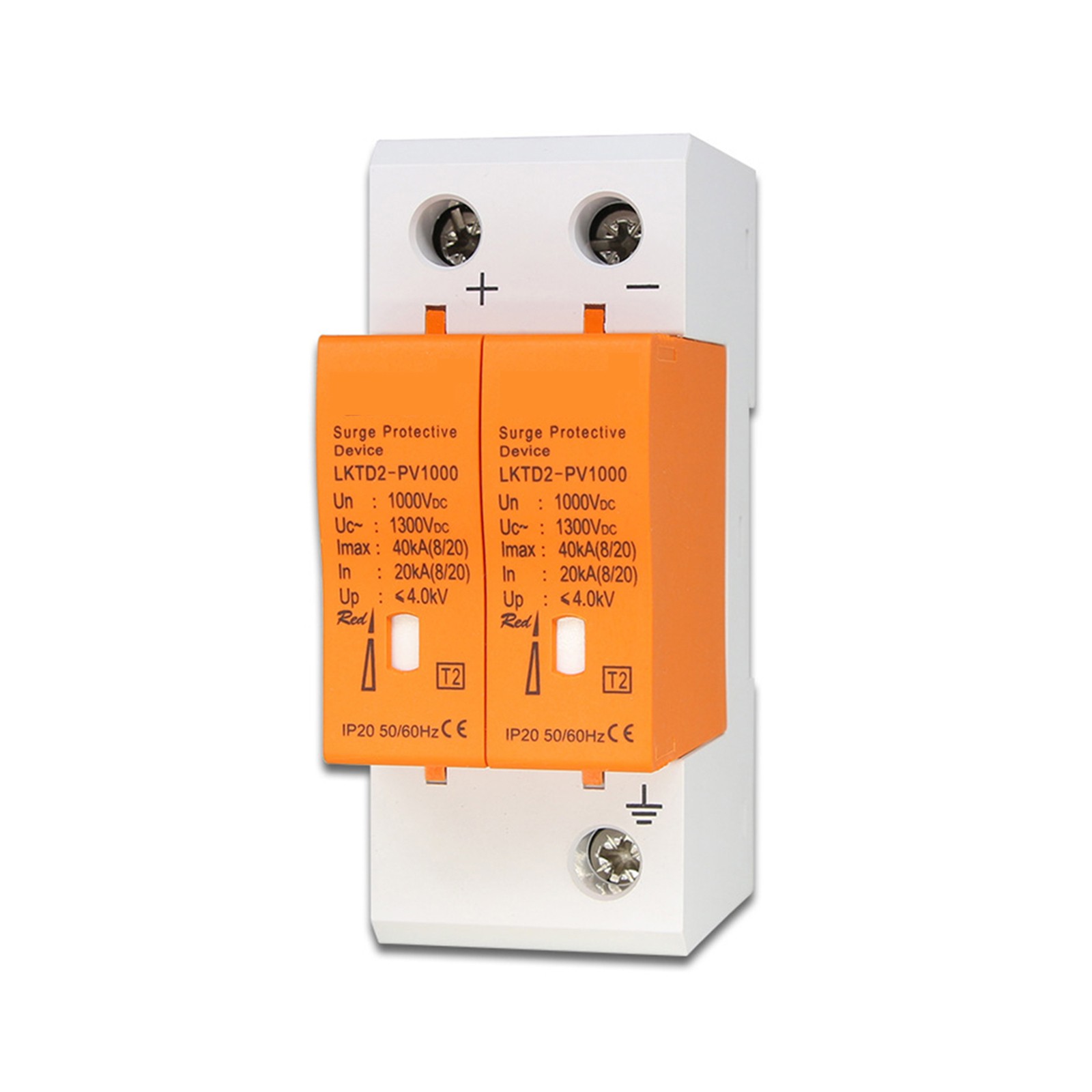 Mosiee Surge protection for PV,solar surge protection,2P 1000VDC 40KA ...