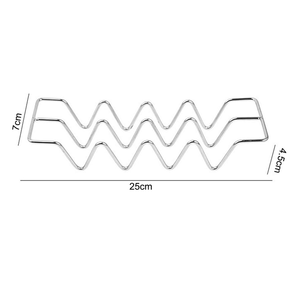 Mosiee Taco Shell Grill Stainless Steel Set Of 4 Holders For Tortilla ...
