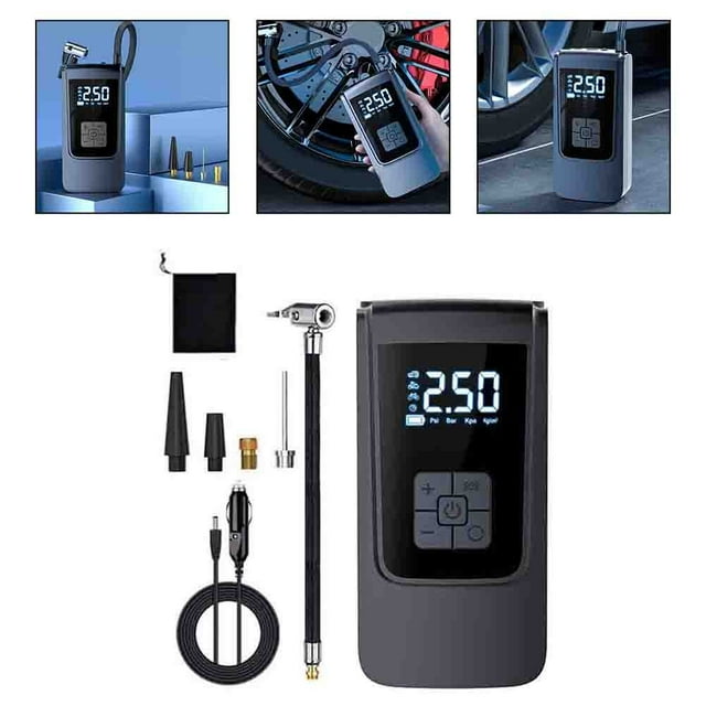Mosiee Tire Inflator Portable Air Compressor Car Tire With Digital LED ...