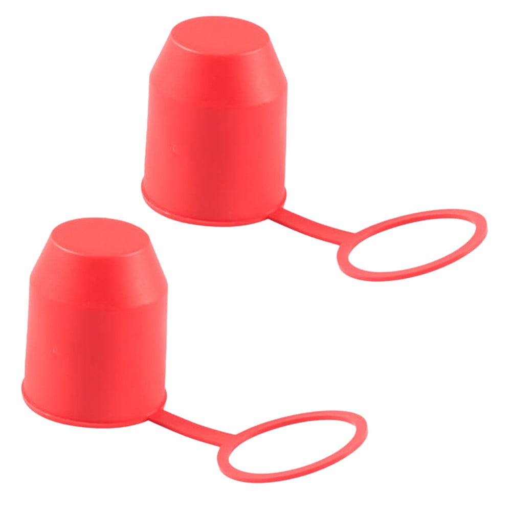 Mosiee Universal 2Pcs Trailer Hitch Ball Tow Bar Cover Protection Cap ...