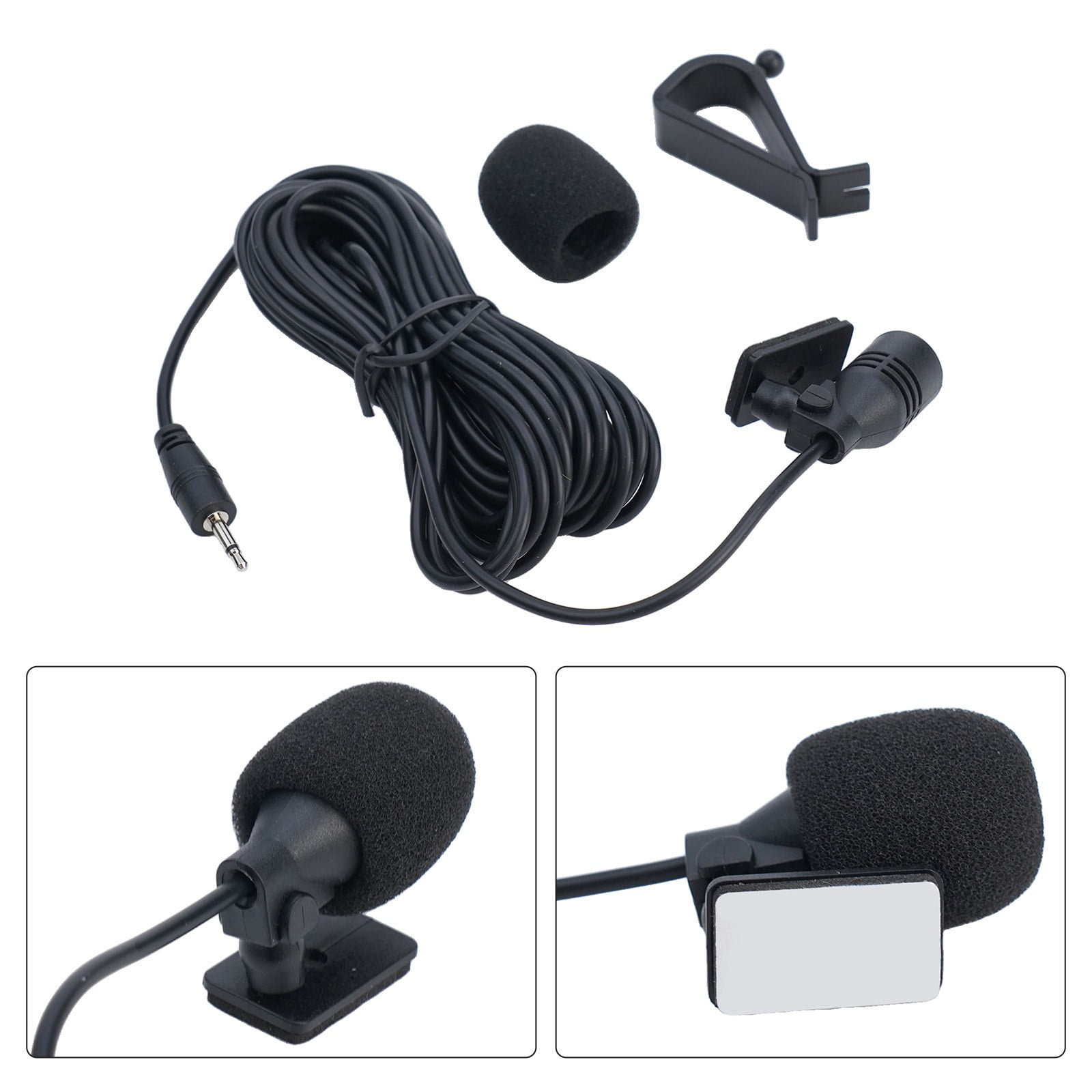 Mosiee Vehicle Communication Microphone For Car Dvd With 25Mm Straight ...