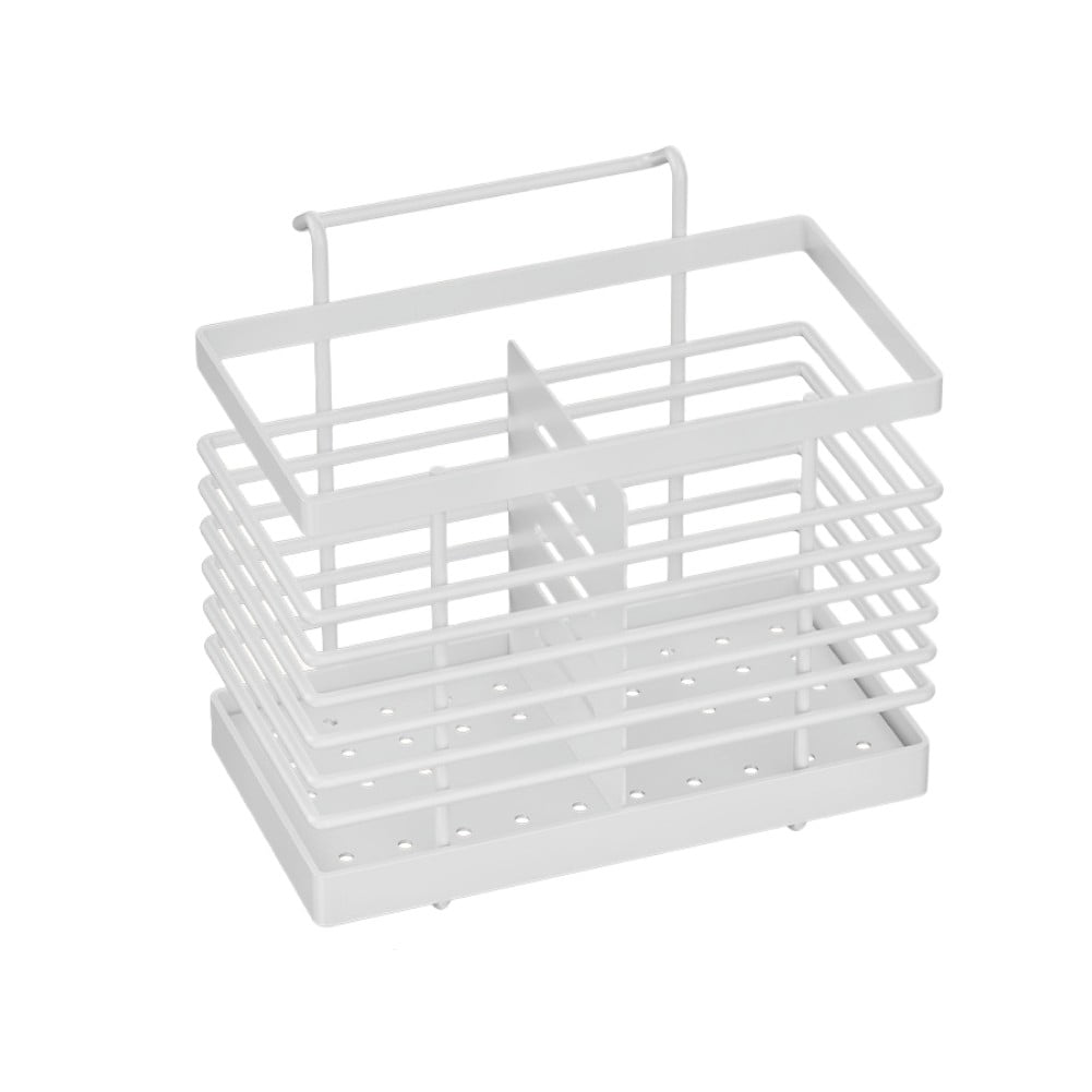 Mosiee Wall Mounted Utensil Holder Drying Rack For Forks Spoons ...