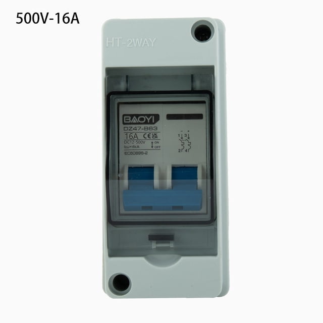 Mosiee Waterproof Circuit Breaker Solar Photovoltaic Battery Pv ...