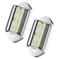 Mosiee White Led License Plate Light Dc Waterproof 6-Smd License Plate ...