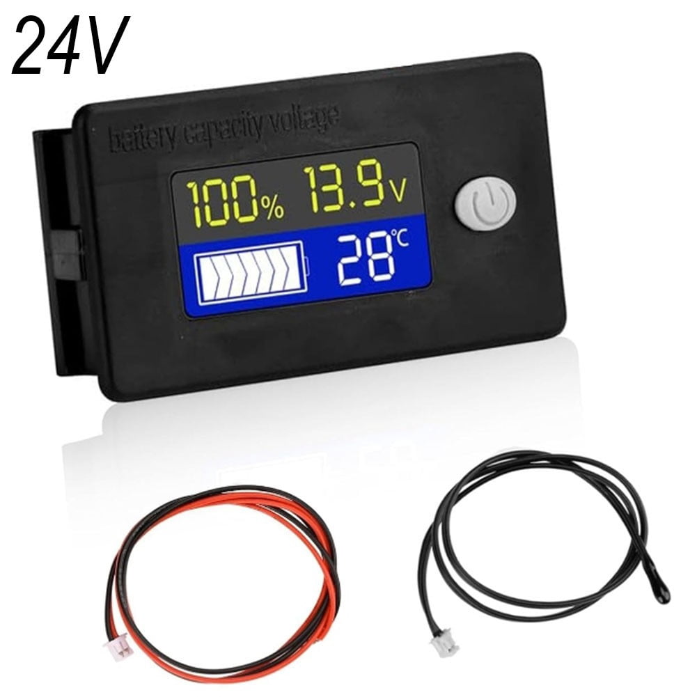Mosiee ithium-ion Battery Capacity Voltage Meter Alarm and External ...