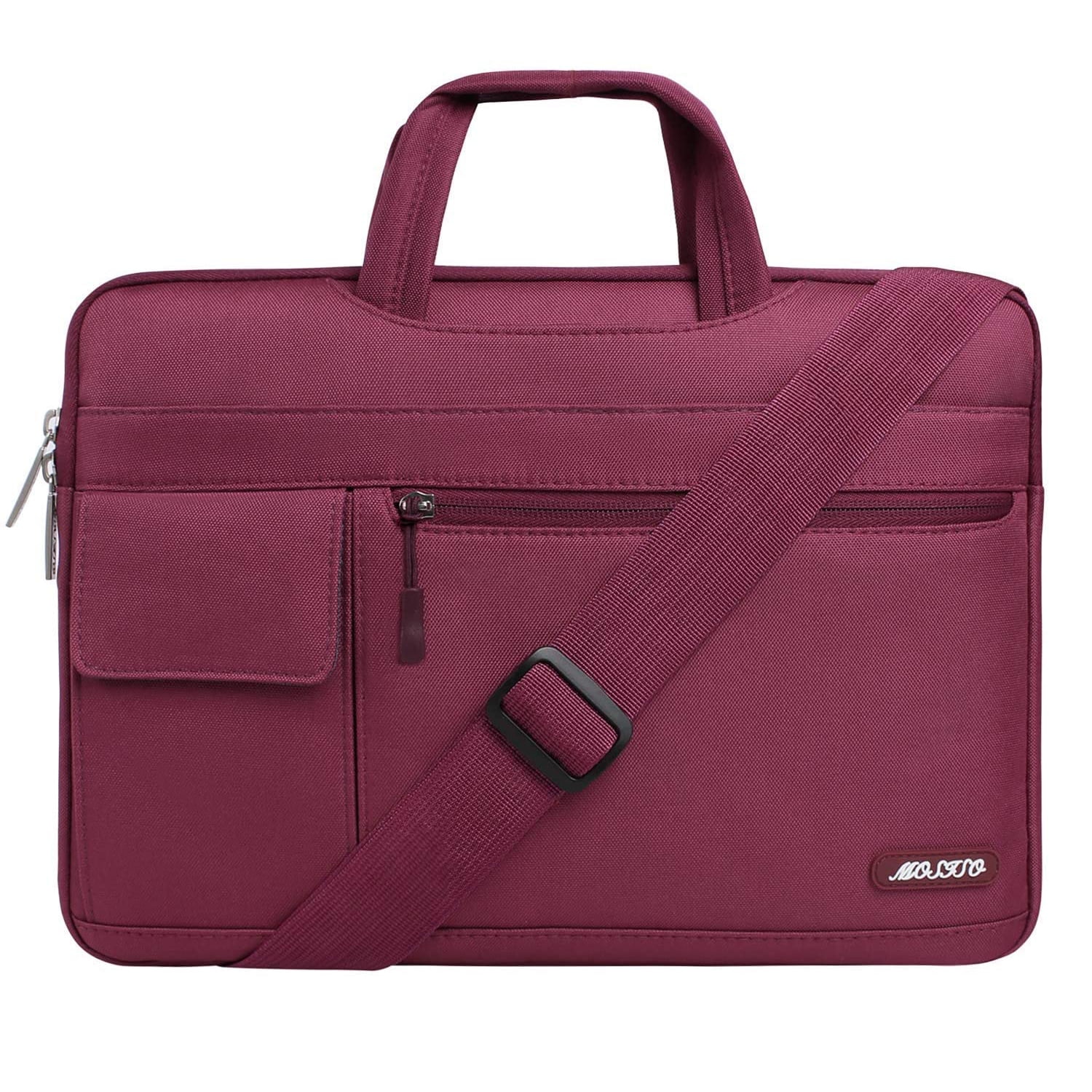 Mosiso 13.3" Laptop Shoulder Bag Travel Business School Polyester ...