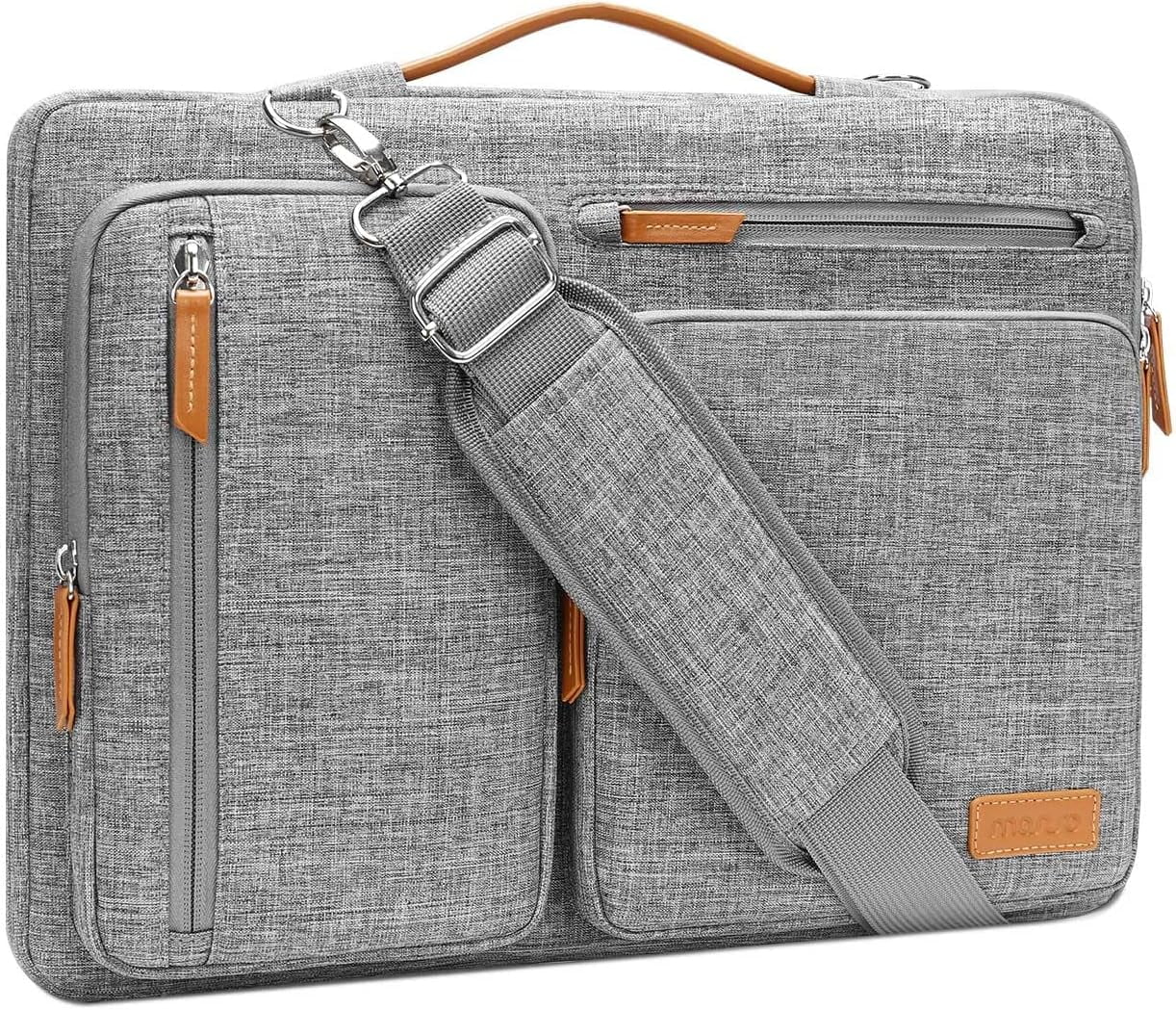 Mosiso 360 Protective Laptop Shoulder Bag for MacBook Air 15 inch M3 M2 ...