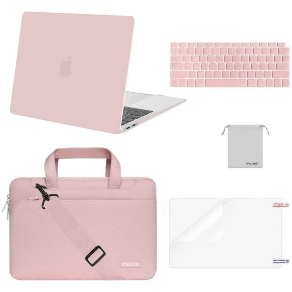Mosiso 5 in 1 MacBook Air 13 inch Case 2022 2021 2020 2019 2018 Release ...