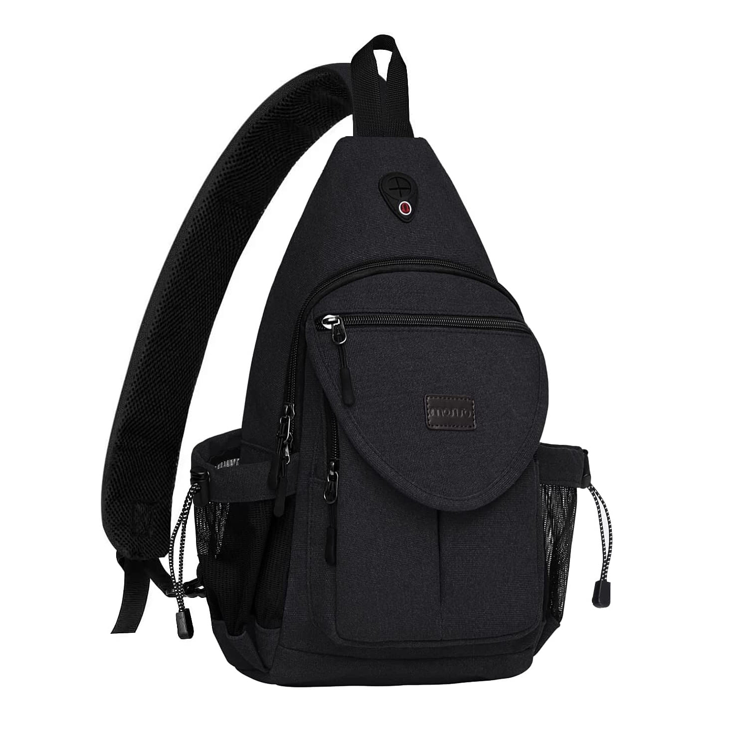 Mosiso Canvas Sling Bag Backpack Travel Hiking Outdoor Sport Daypack ...