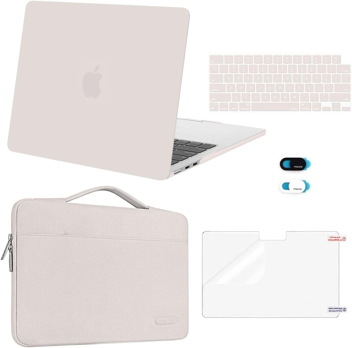 Mosiso Case for MacBook Air 13.6 inch Case 2025-2022 M4 A3240 M3 A3113 ...