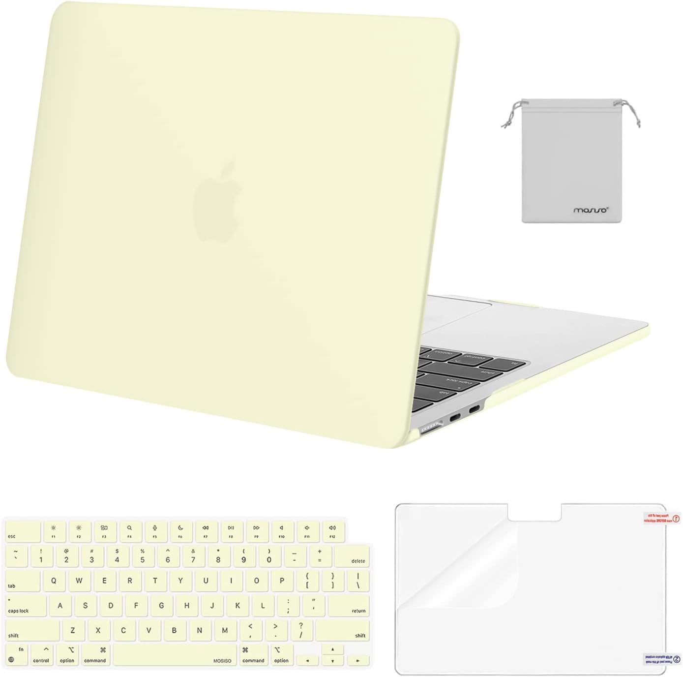 Mosiso Case for MacBook Air 13.6 inch Case 2025-2022 M4 A3240 M3 A3113 ...