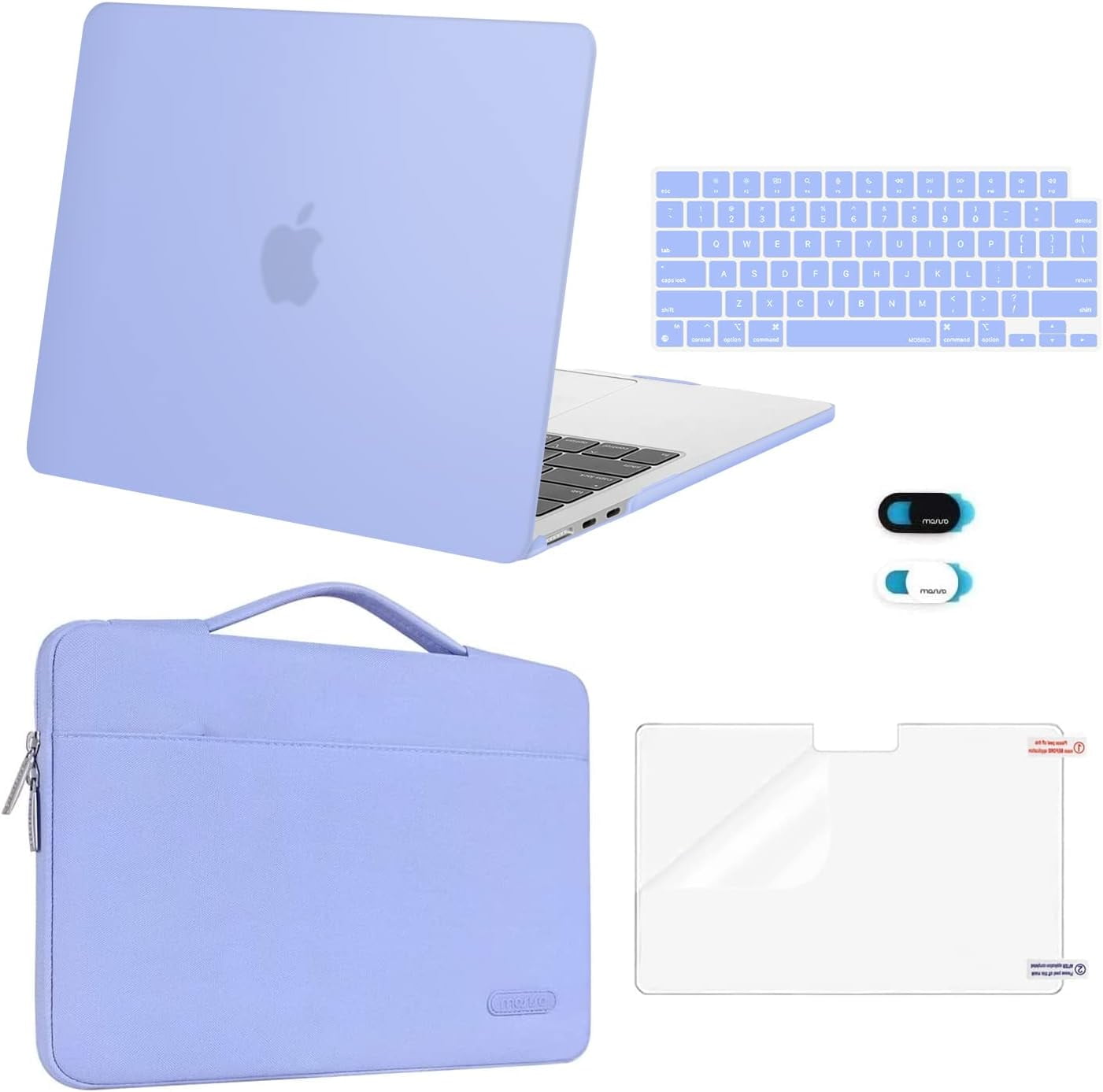 Mosiso Case for MacBook Air 13.6 inch Case 2025-2022 M4 A3240 M3 A3113 ...