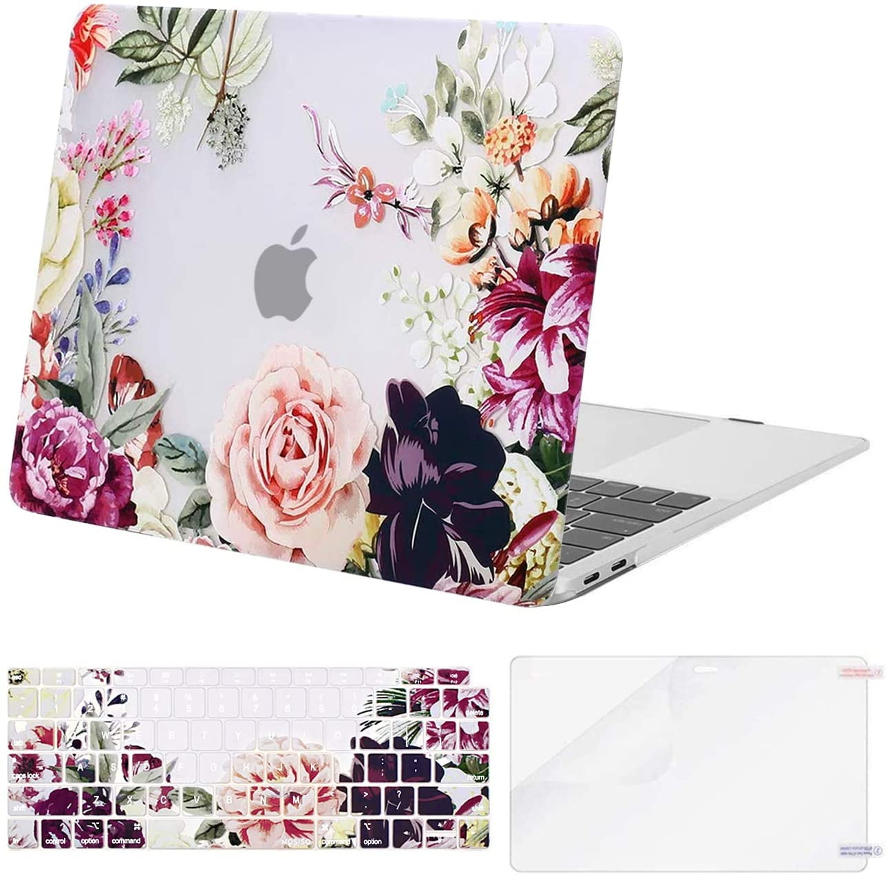 Mosiso Case for MacBook Air 13 inch 2022 2021 2020 2019 2018 Release ...