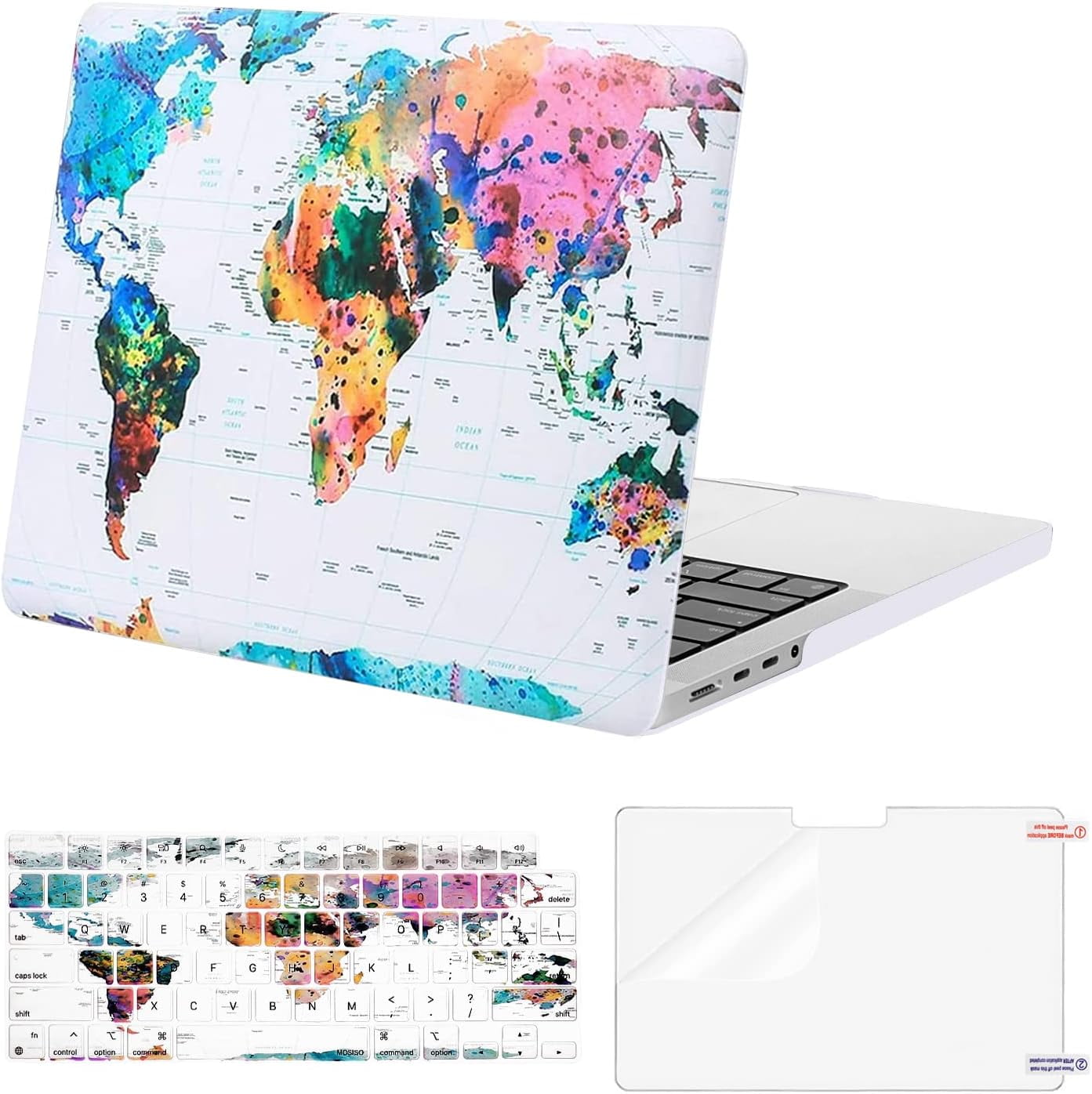 Mosiso Case for MacBook Pro 14 inch Case 2024-2021 M4 M3 M2 M1 A3112 ...