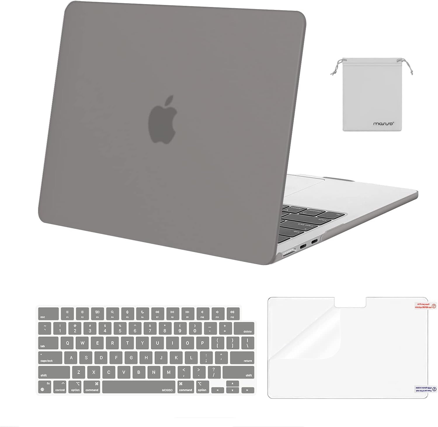 Mosiso Case for MacBook Air 13.6 inch Case 2025-2022 M4 A3240 M3 A3113 ...