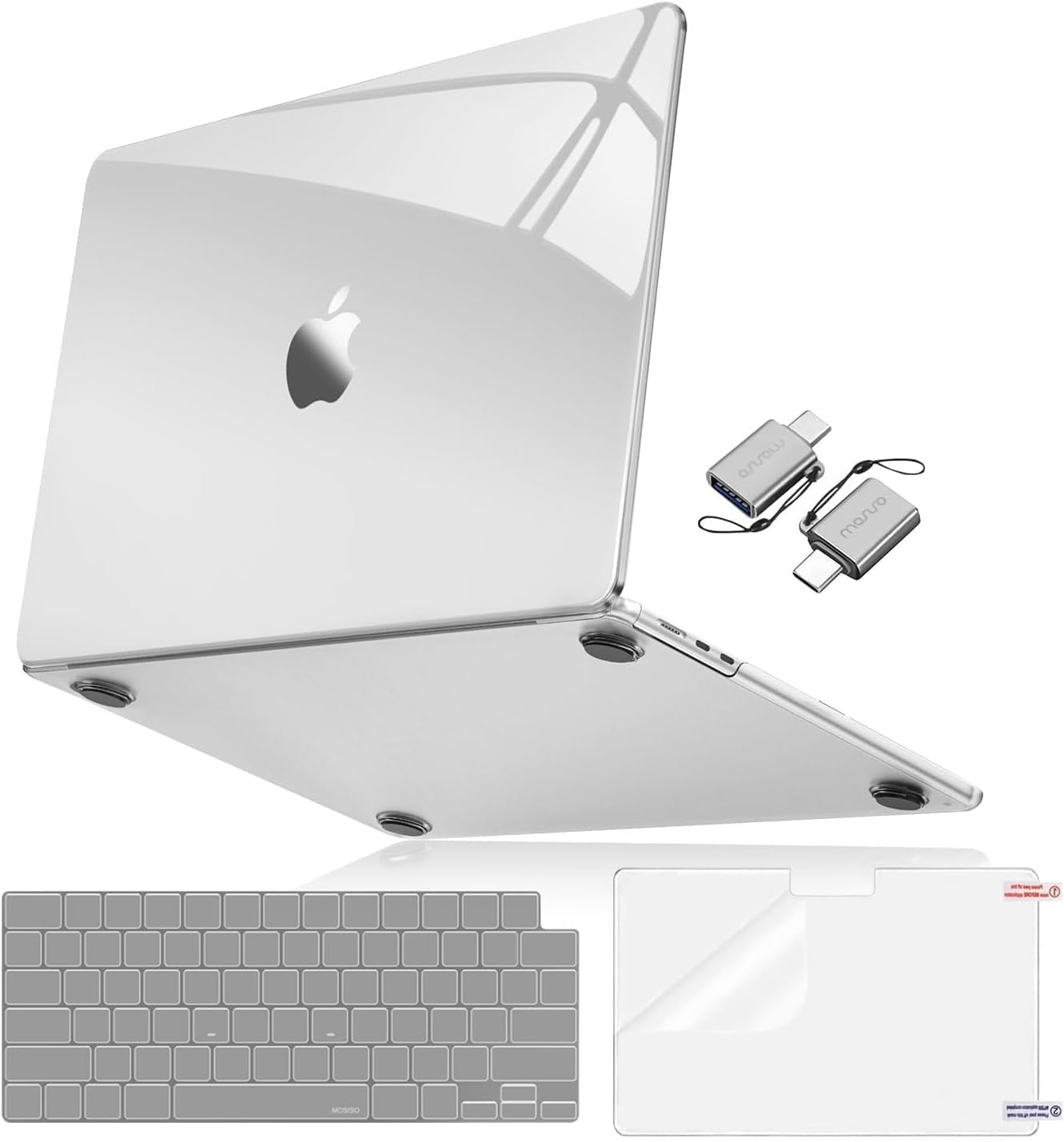 Mosiso Compatible with MacBook Air 13 inch Case 2025-2022 M4 A3240 M3 ...