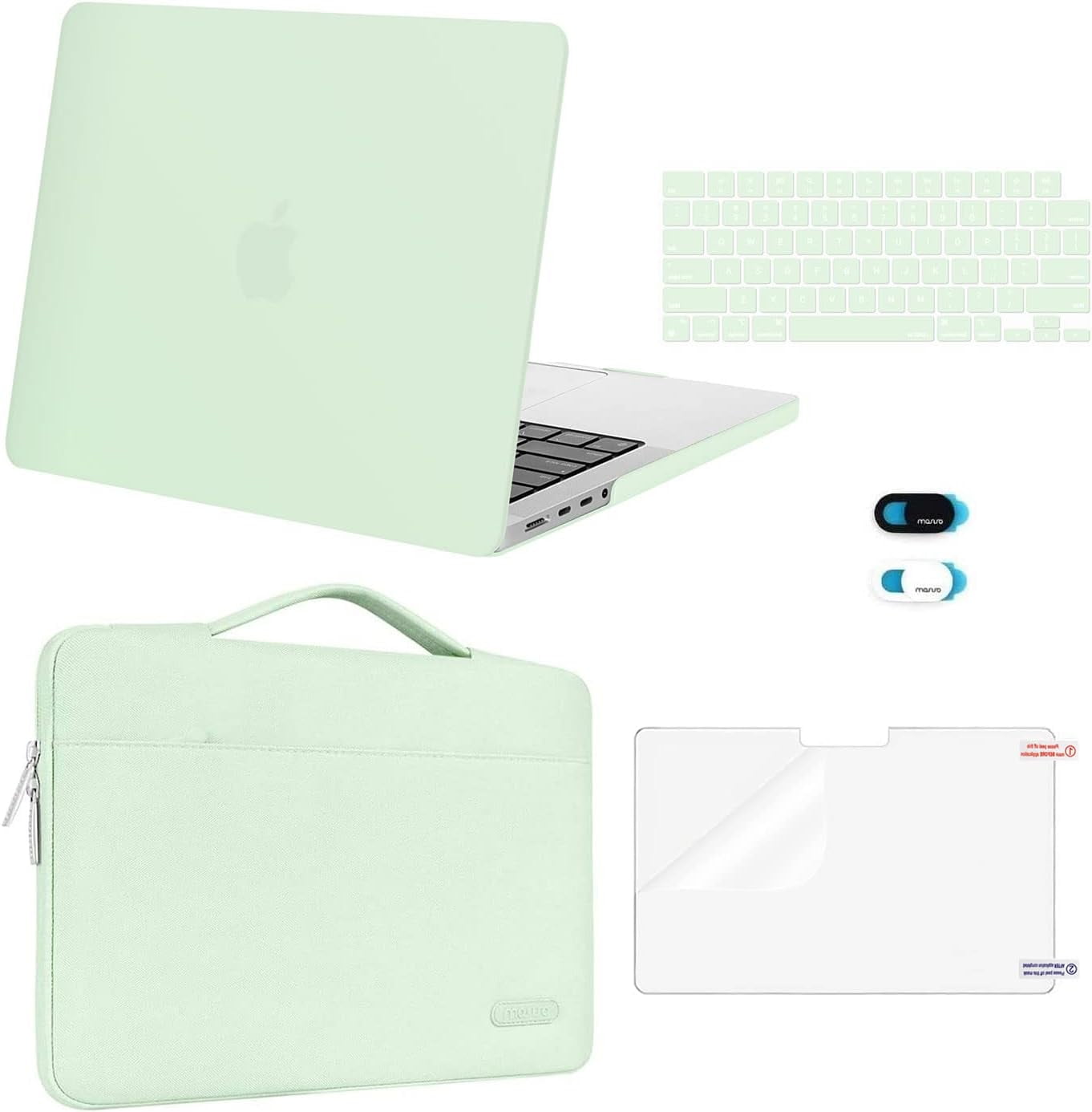 Mosiso Compatible with MacBook Pro 14 inch Case 2024 2023 2022 2021 M4 ...