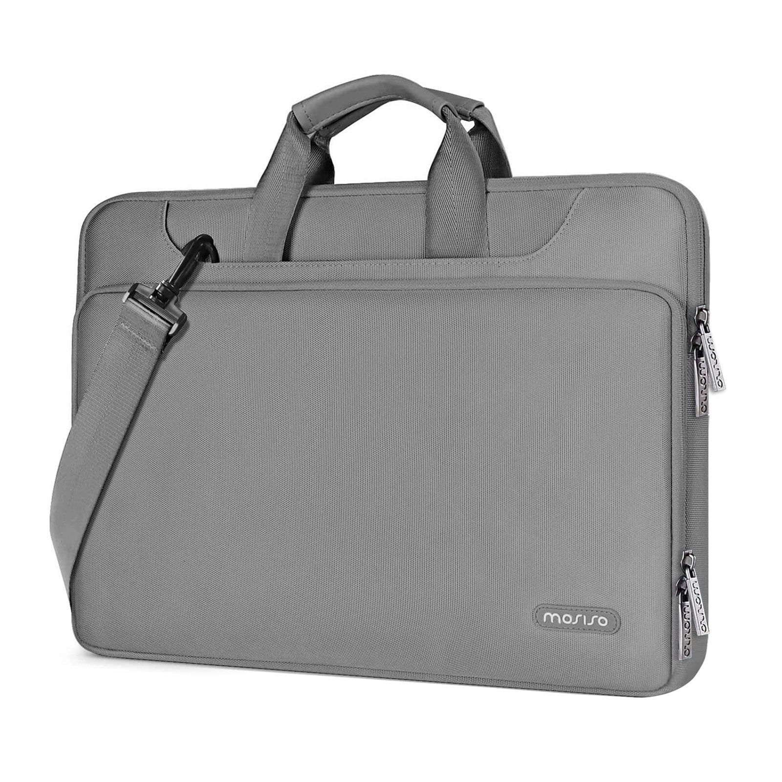 Mosiso Laptop Bag with Belt 360 Protective Laptop Shoulder Messenger ...