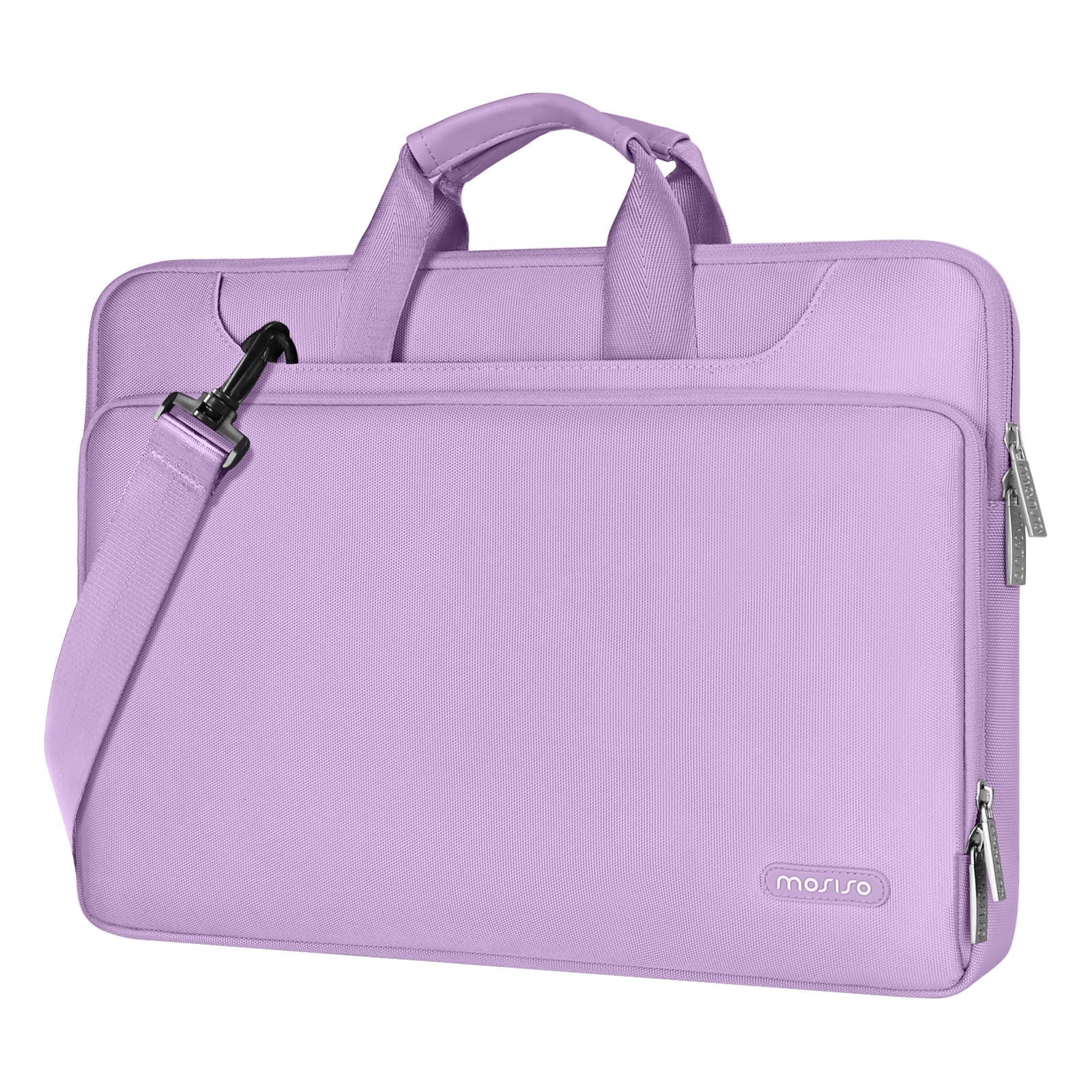 Mosiso Laptop Bag with Belt 360 Protective Laptop Shoulder Messenger ...