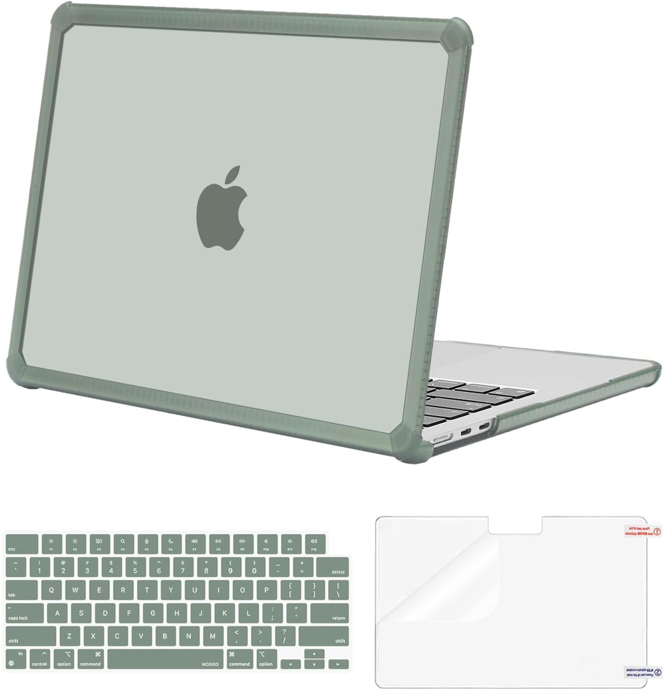 Mosiso for MacBook Air 13 inch Case 2025-2022 M4 A3240 M3 A3113 M2 ...