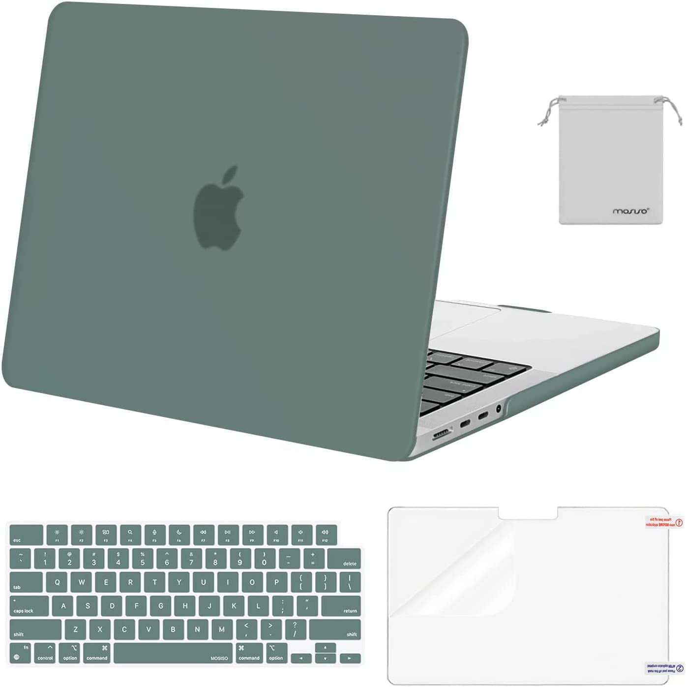 Mosiso MacBook Pro 14 inch Case 2024-2021 M4 M3 M2 M1 Pro Max A3112 ...