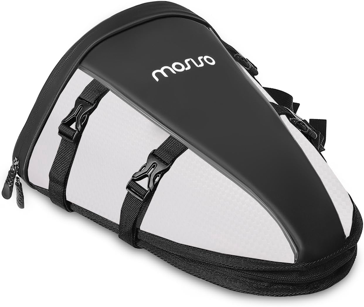 Mosiso Motorcycle Tail Bag Waterproof Storage Saddle Bag 10L Outdoor ...