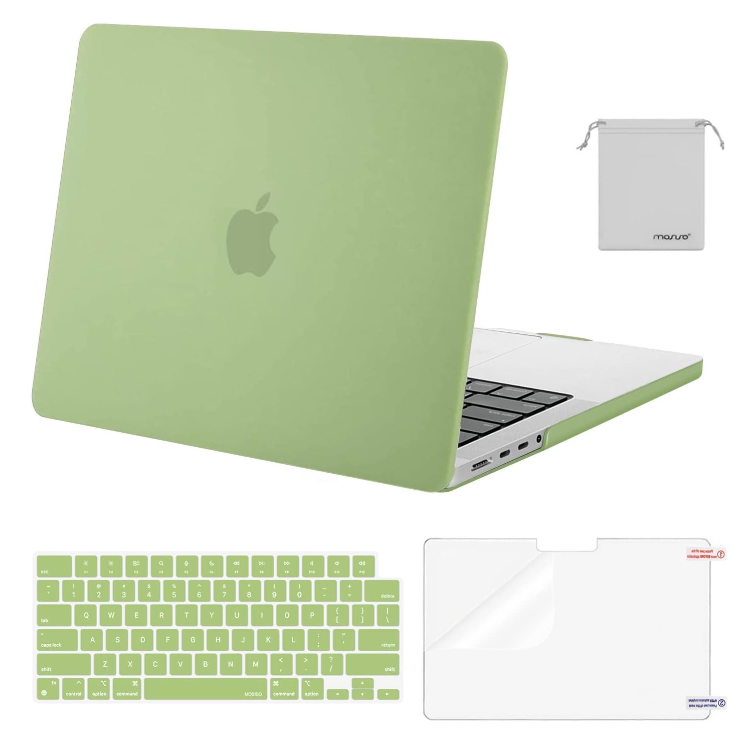 Mosiso New 4in1 Case for MacBook Pro 14 inch 2023 2022 2021 Release M2 ...