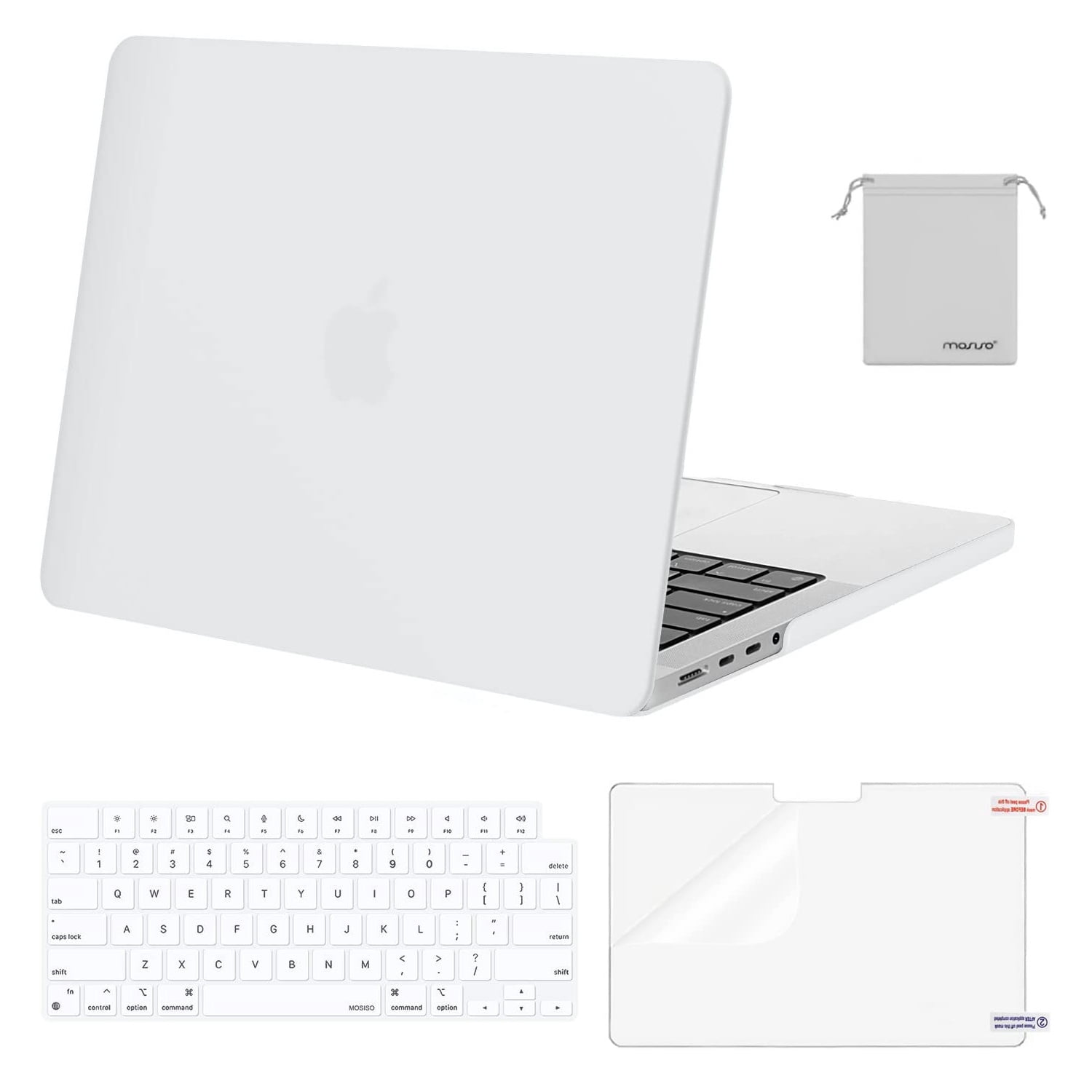 Mosiso New 4in1 Case for MacBook Pro 14 inch 2023 2022 2021 Release M3 ...