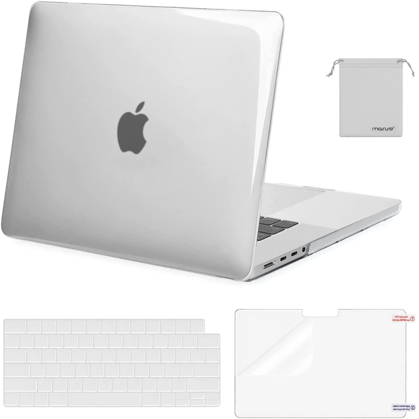 Mosiso New 4in1 Case for MacBook Pro 16 inch Case 2024-2021 M4 A3403 ...