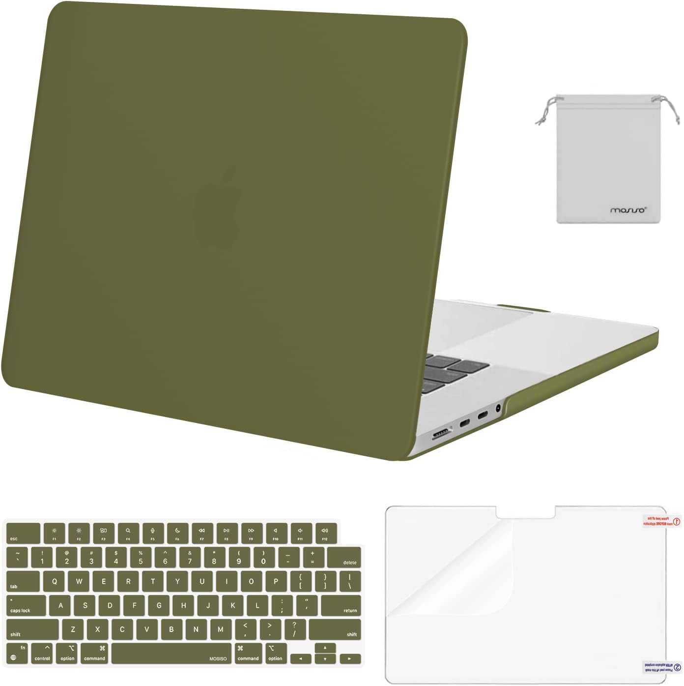 Mosiso New 4in1 Case for MacBook Pro 16 inch Case 2024-2021 M4 A3403 ...
