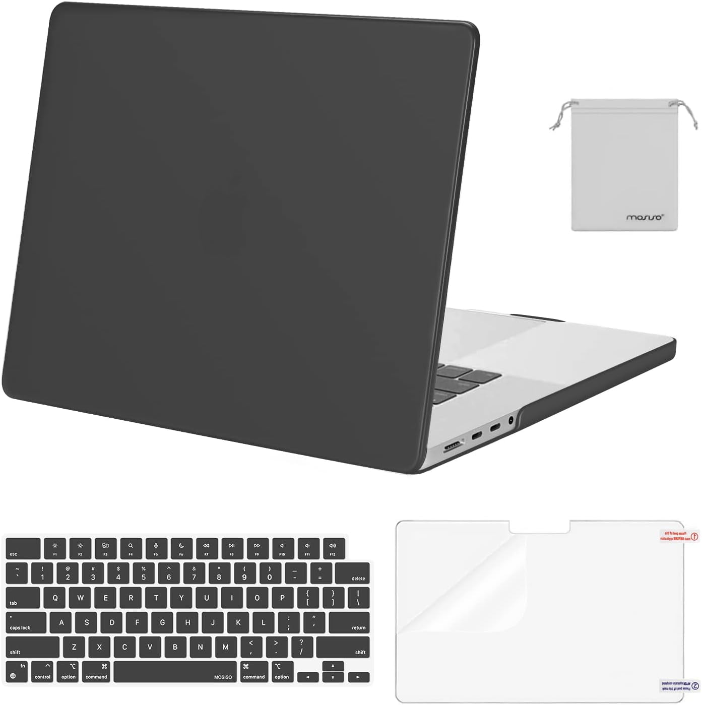 Mosiso New 4in1 Case for MacBook Pro 16 inch Case 2024-2021 M4 A3403 ...