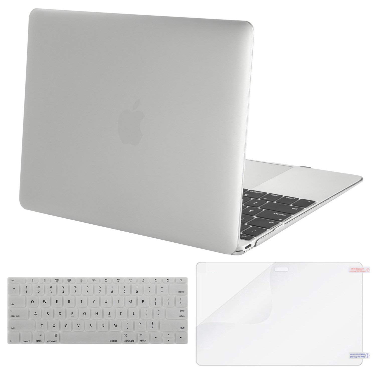 Mosiso Plastic Hard Case Shell with Keyboard Cover with Screen ...