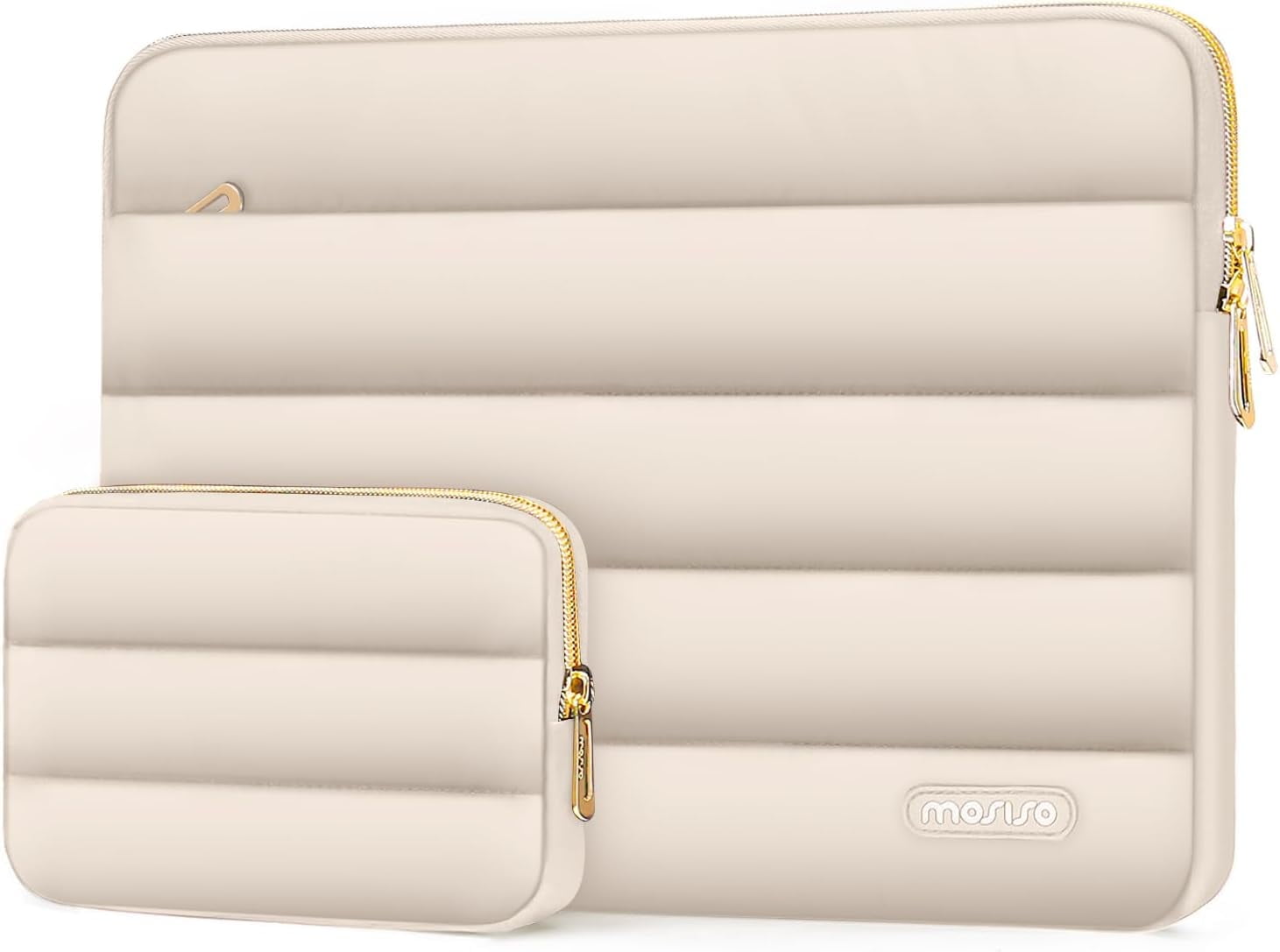 MOSISO Puffy Laptop Sleeve for 13.3" Notebook, Protective Soft ...