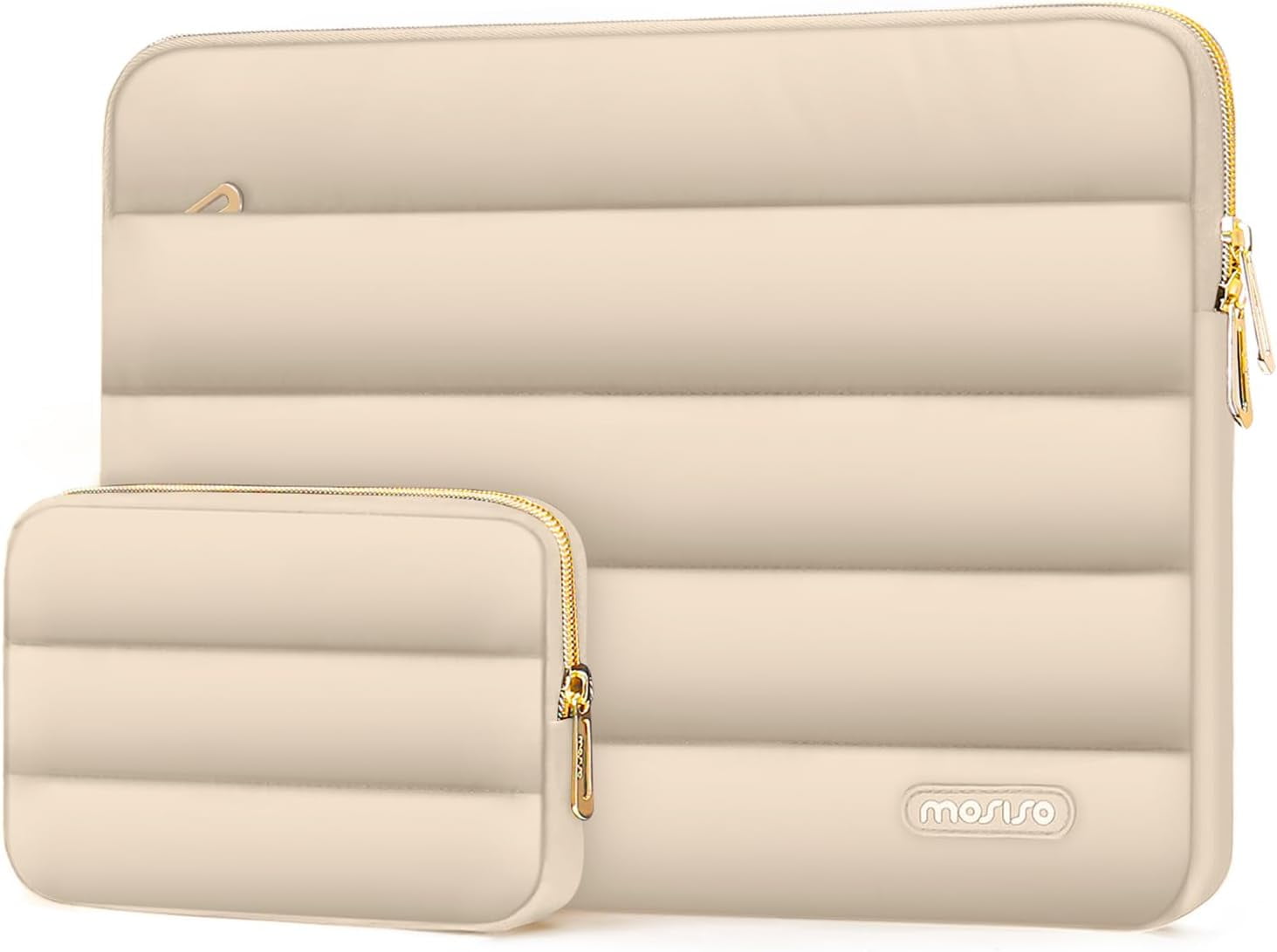 Mosiso Puffy Laptop Sleeve for 15"-15.6" Notebook, Protective Soft ...