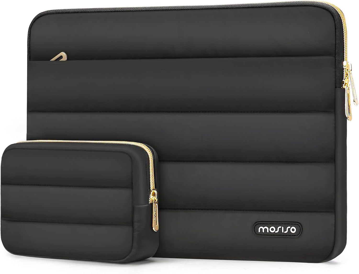 Mosiso Puffy Laptop Sleeve for 15"-15.6" Notebook, Protective Soft ...