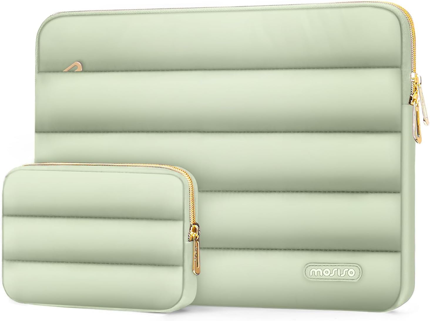 Mosiso Puffy Laptop Sleeve for 15"-15.6" Notebook, Protective Soft ...