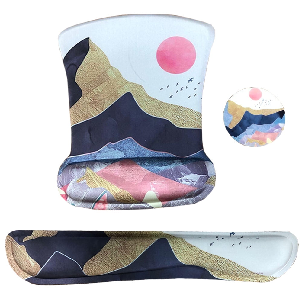 Mosiso Wrist Rest Support for Mouse Pad&Keyboard Set Home/Office Pain ...