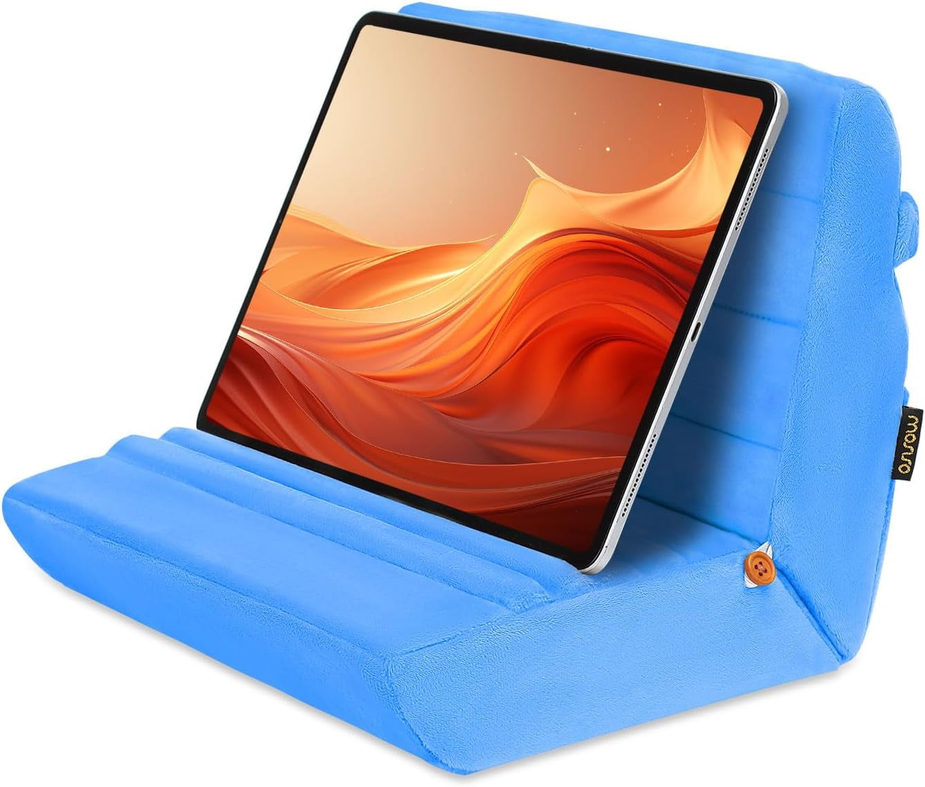 Mosiso iPad Stand Pillow, Multi-Angle Soft Tablet Holder for Lap/Desk/Bed, Royal Blue - Walmart.com