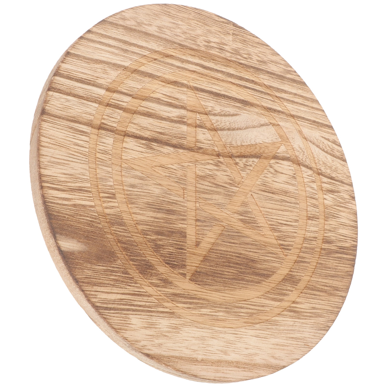 Mosng Astrology Pentagram Plate Pentacle Altar Plate Divination Prop ...