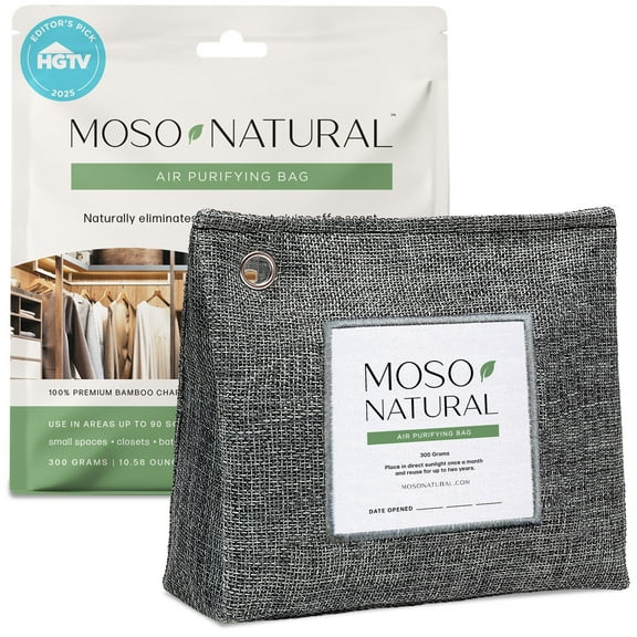 Air Purifying Bag 200g (4 Pack) | Premium Bamboo Charcoal Odor Absorber ...