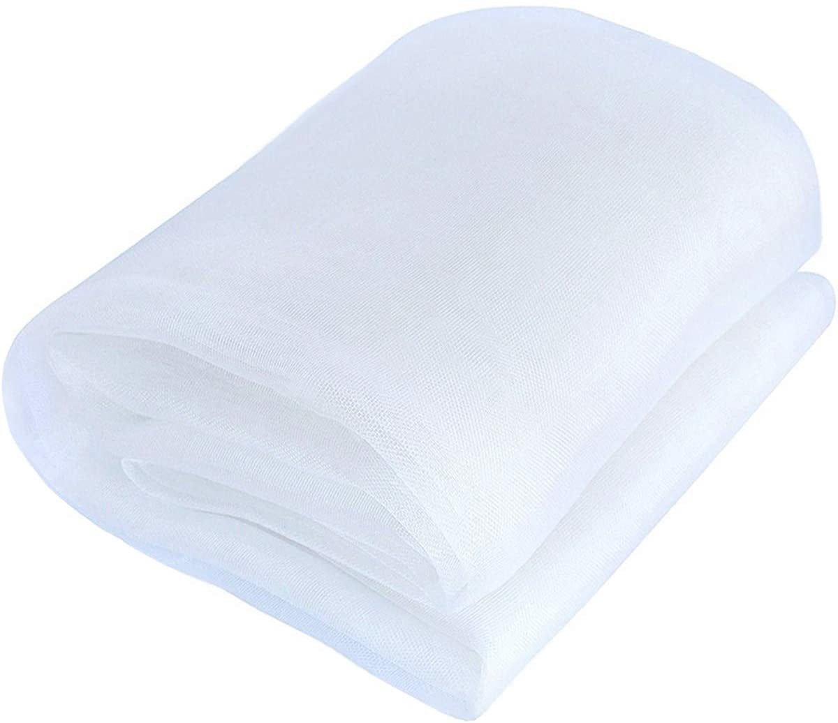 Mosquito Bug Insect Bird Net with Sewn Edges - 8 Ft x 20 Ft Barrier ...