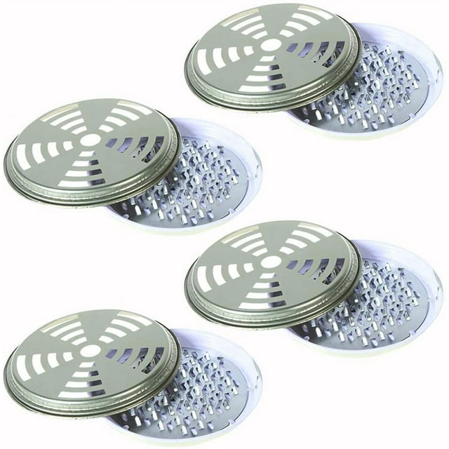 DaKuan Outdoor Mosquito Coil Holder, 4 Packs Tin Insect Repellent ...