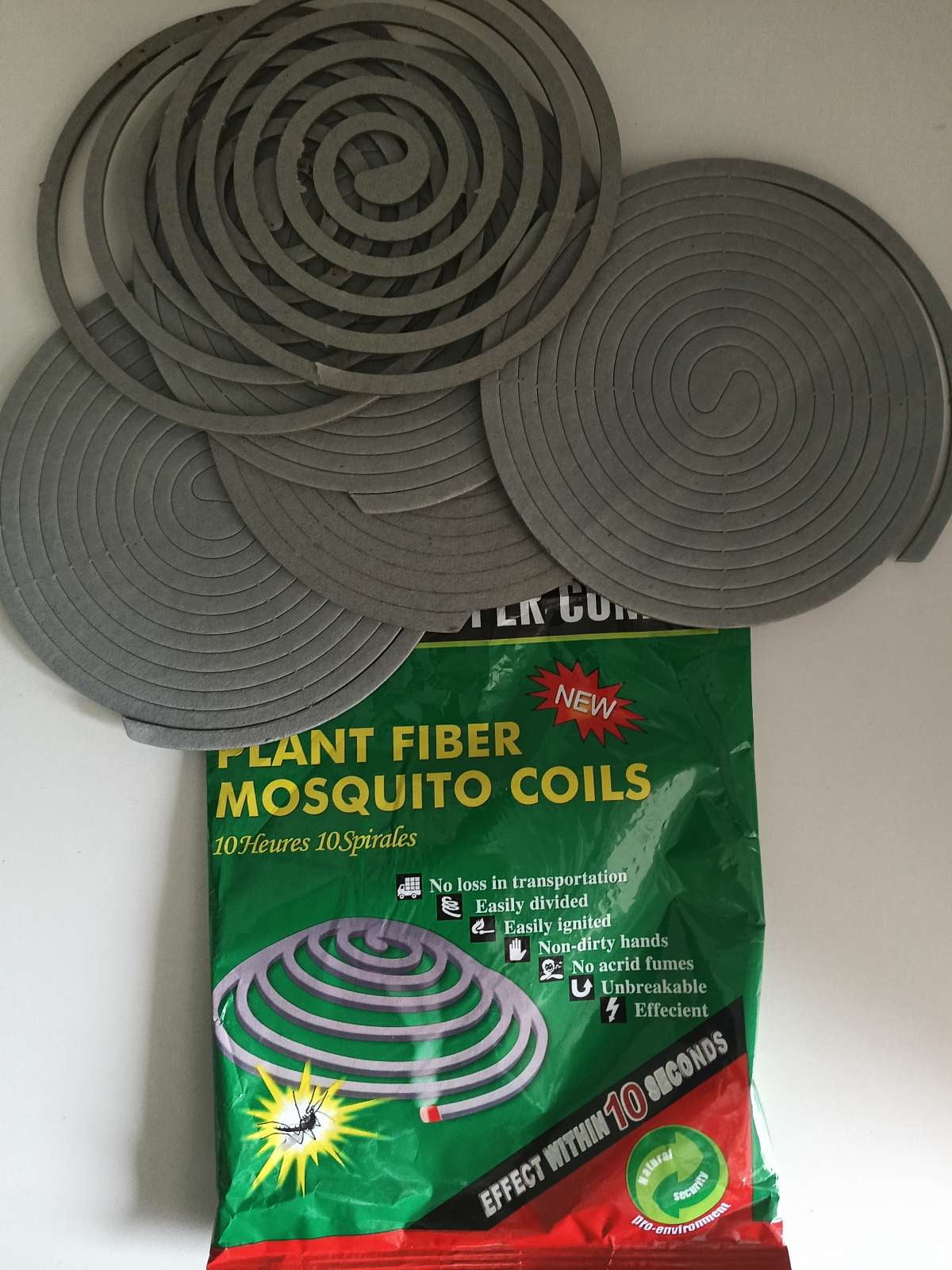 Mosquito Coils with Burner, Mosquito Repellent,10 pieces (3 packs ...